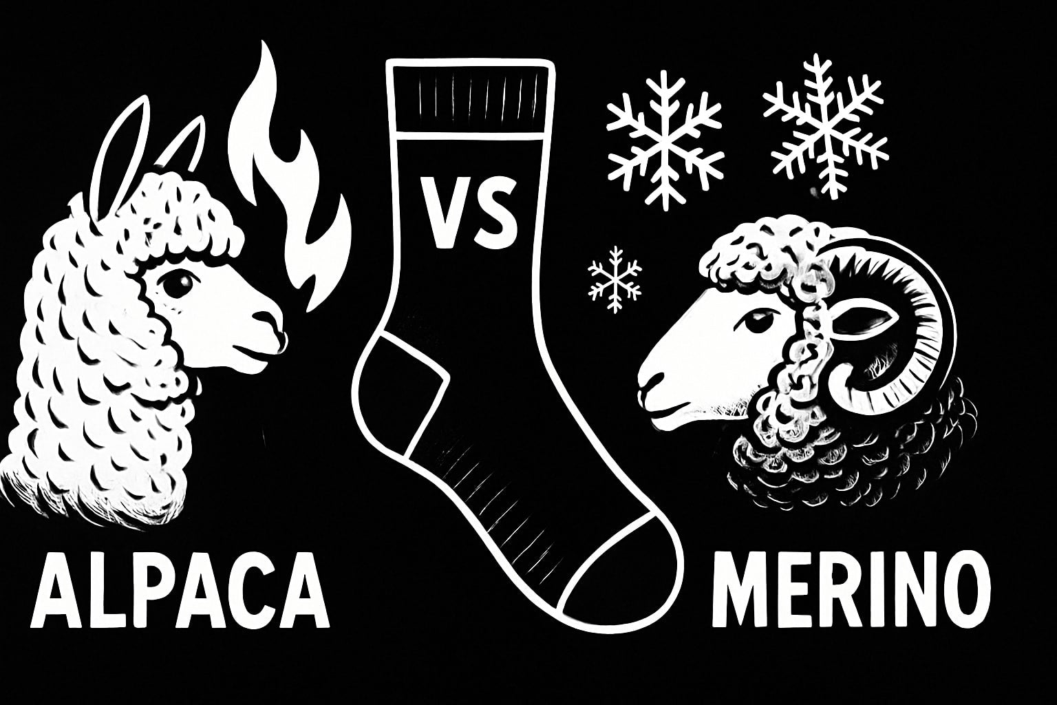 Alpaca vs Merino Socks Best for Warmth: 2026 Showdown – The Cambridge ...